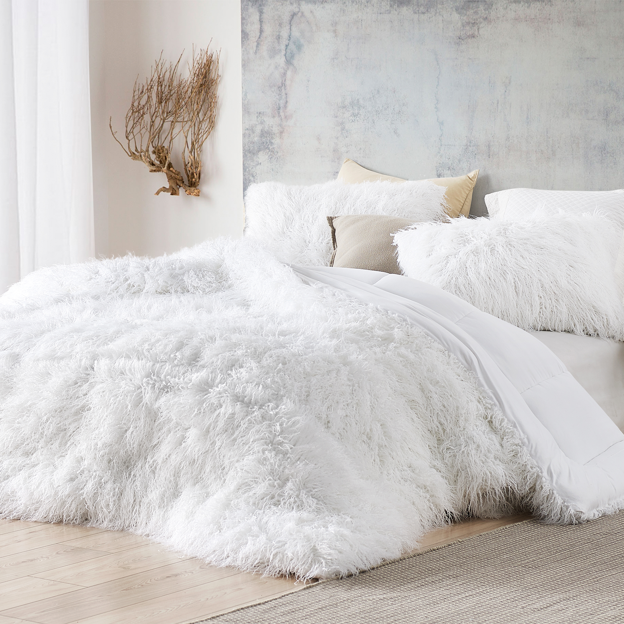 full comforters white