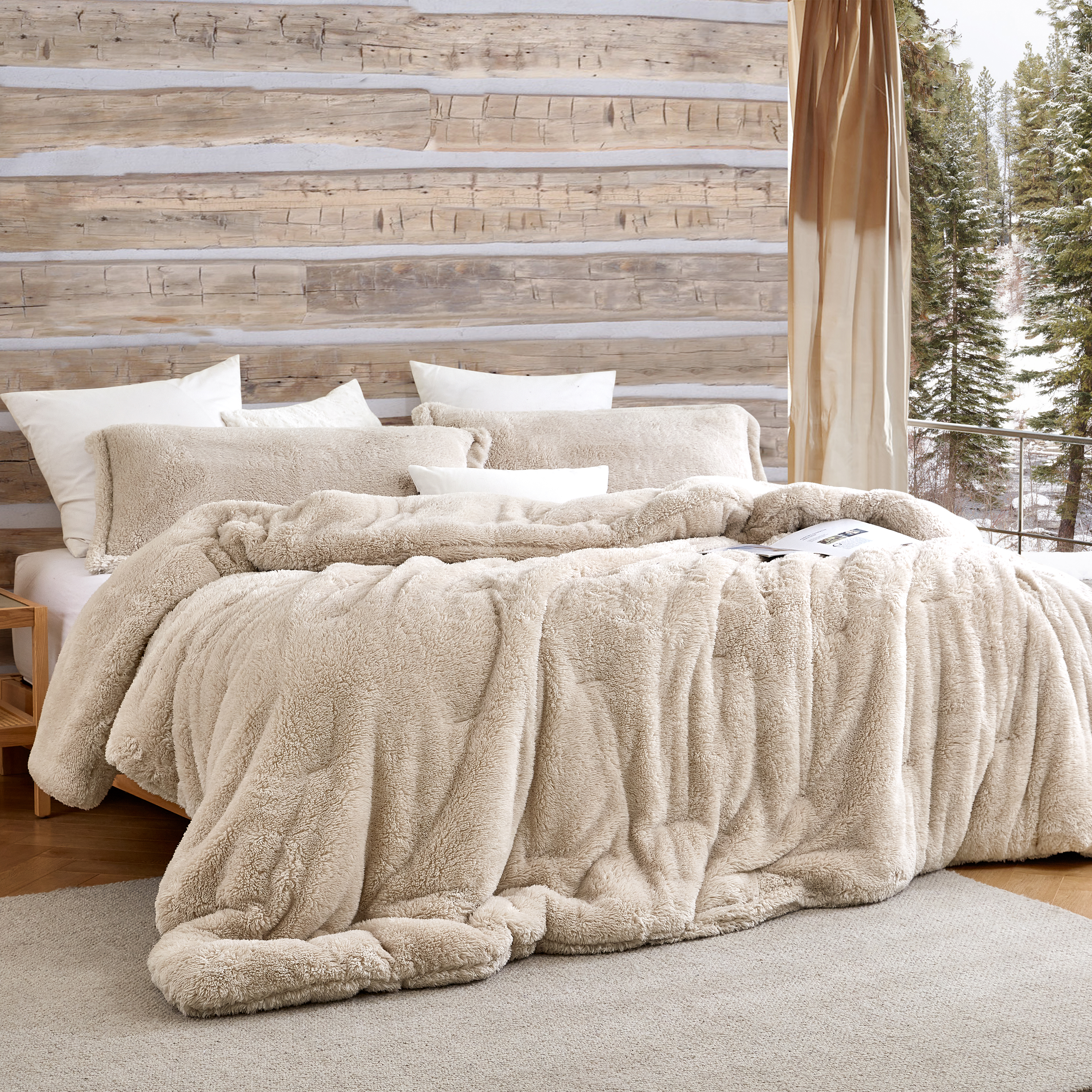 white bear comforter